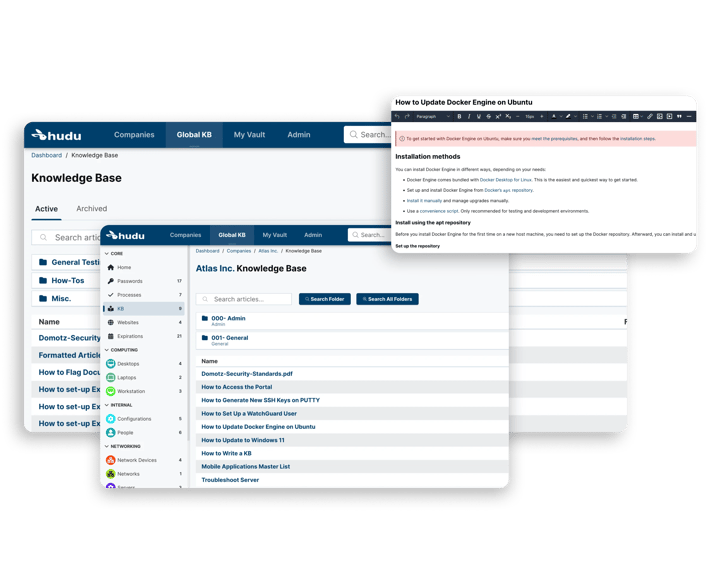 Knowledge Retention | Hudu